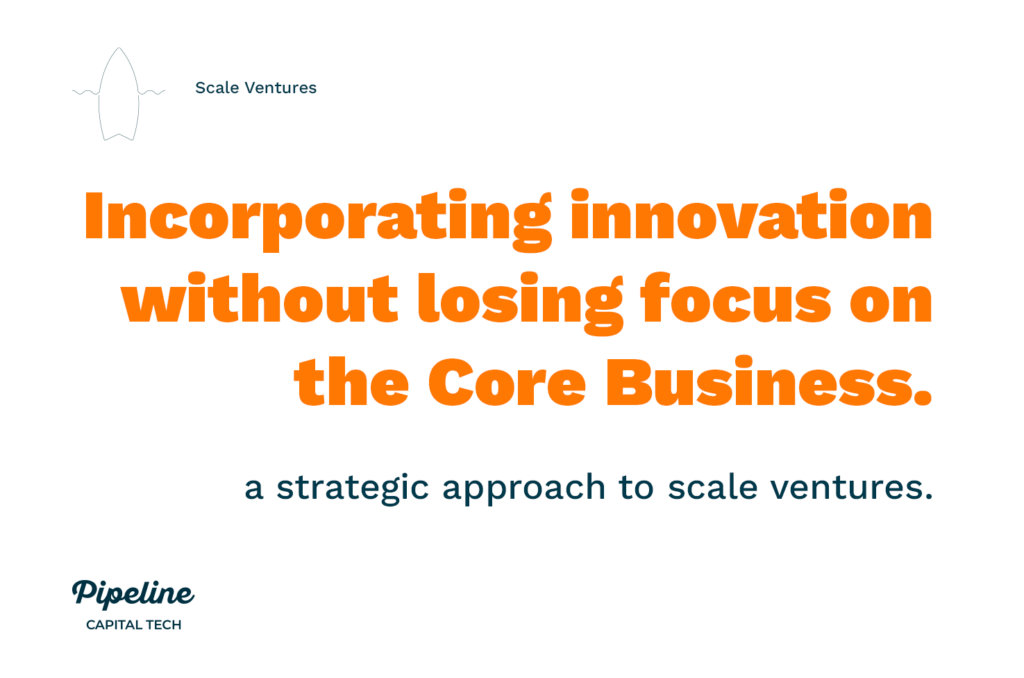Incorporating innovation without losing focus on Core Business ...